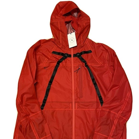 Nike | Jackets & Coats | Nike X Mmw 3layer Jacket Red | Poshmark